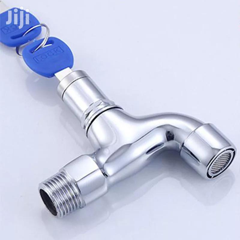 Modern Water Tap Faucet Household-outdoor With Lock Key Anti-theft in ...